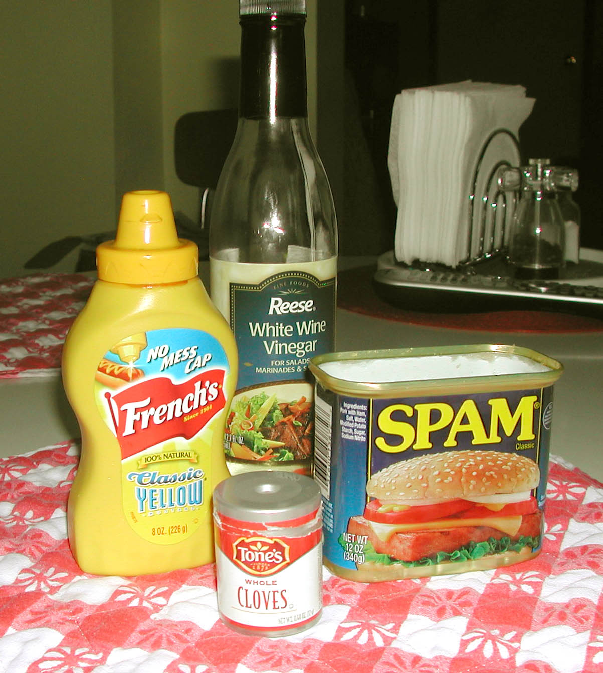 The Iowa Housewife: Baked Glazed Spam