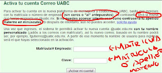 pruebs: Como Abrir el Correo UABC