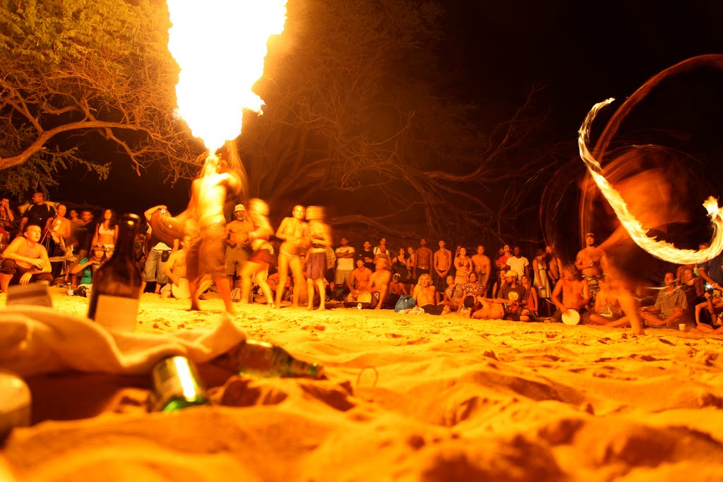 All you need is Love: Fire Dancers - Little Beach Maui