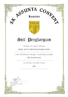 Ain: Sijil Penghargaan - Penolong Kelas