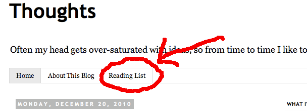 Precipitate The Reading List Precipitate The Reading List
