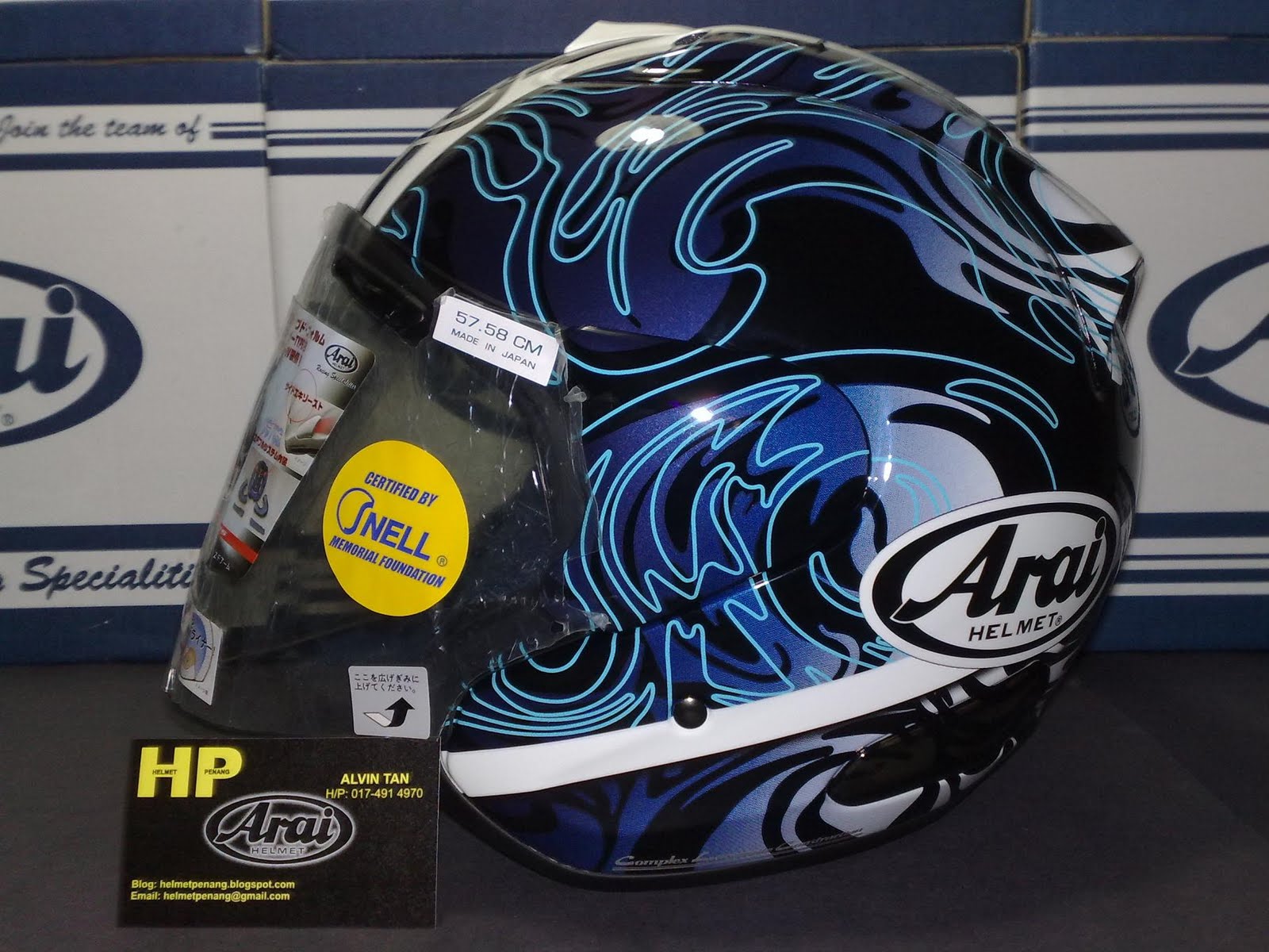 helmetpenang: Arai Sz-Ram III Riptide