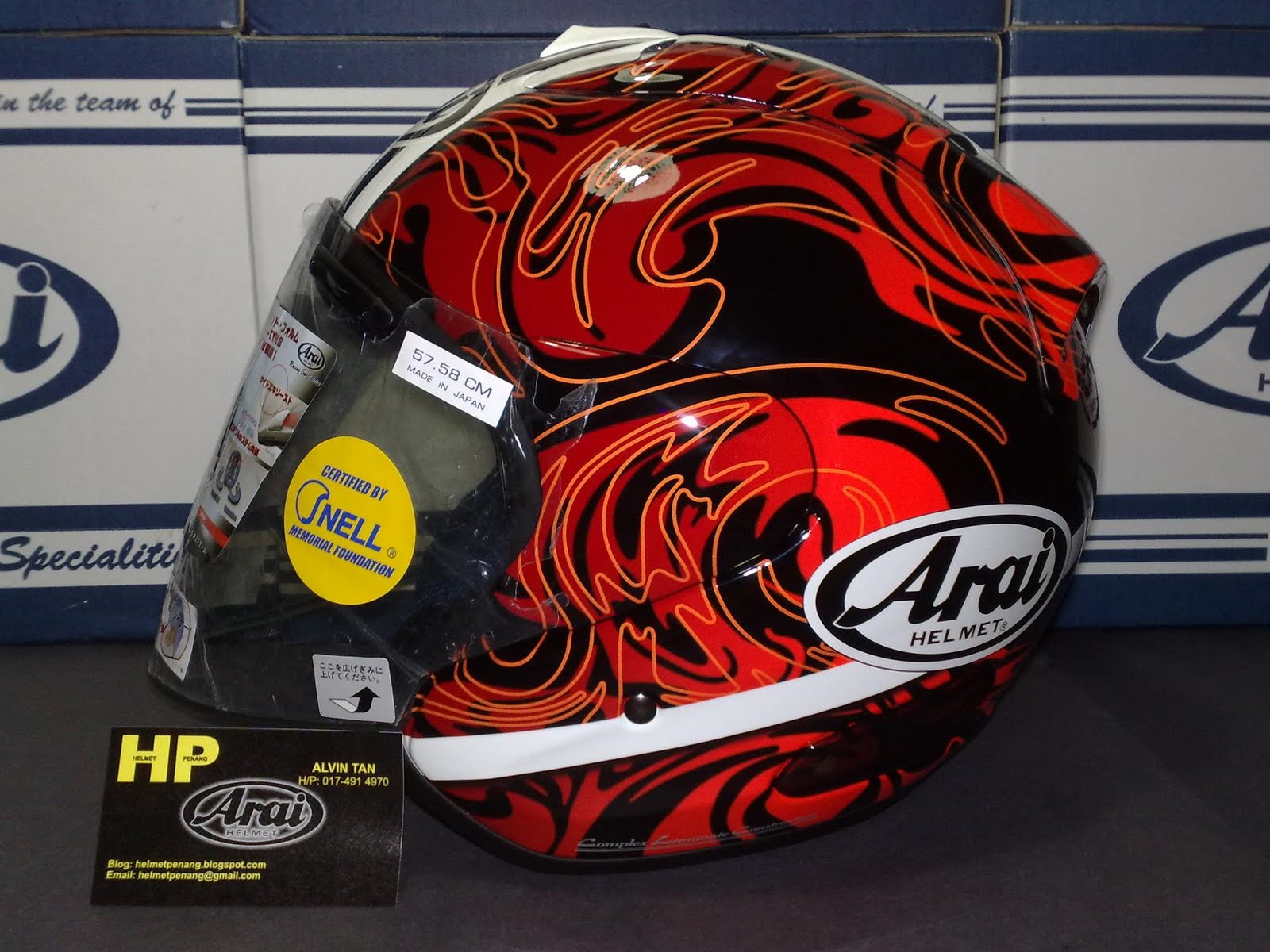 helmetpenang: Arai Sz-Ram III Riptide