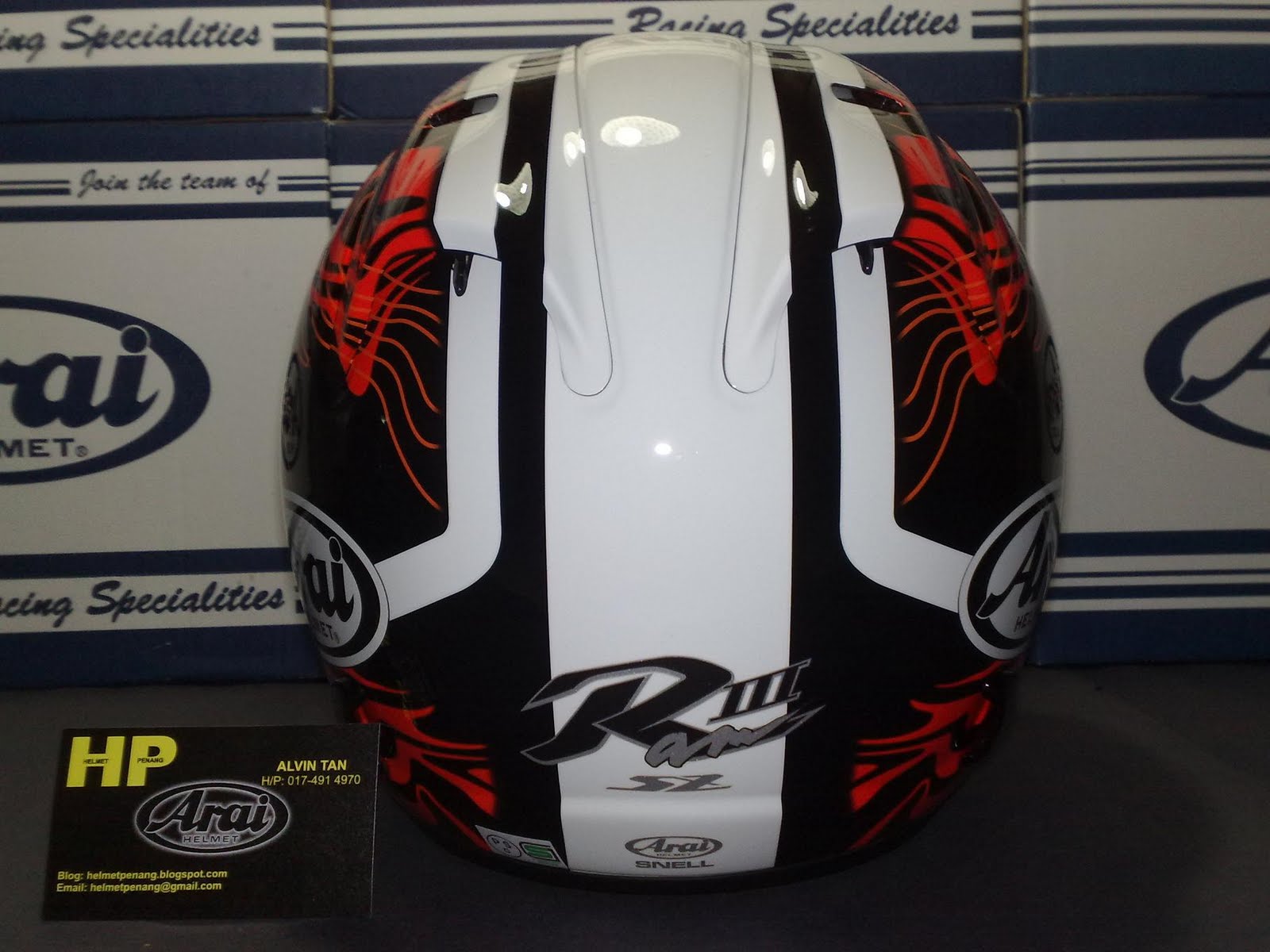 helmetpenang: Arai Sz-Ram III Riptide