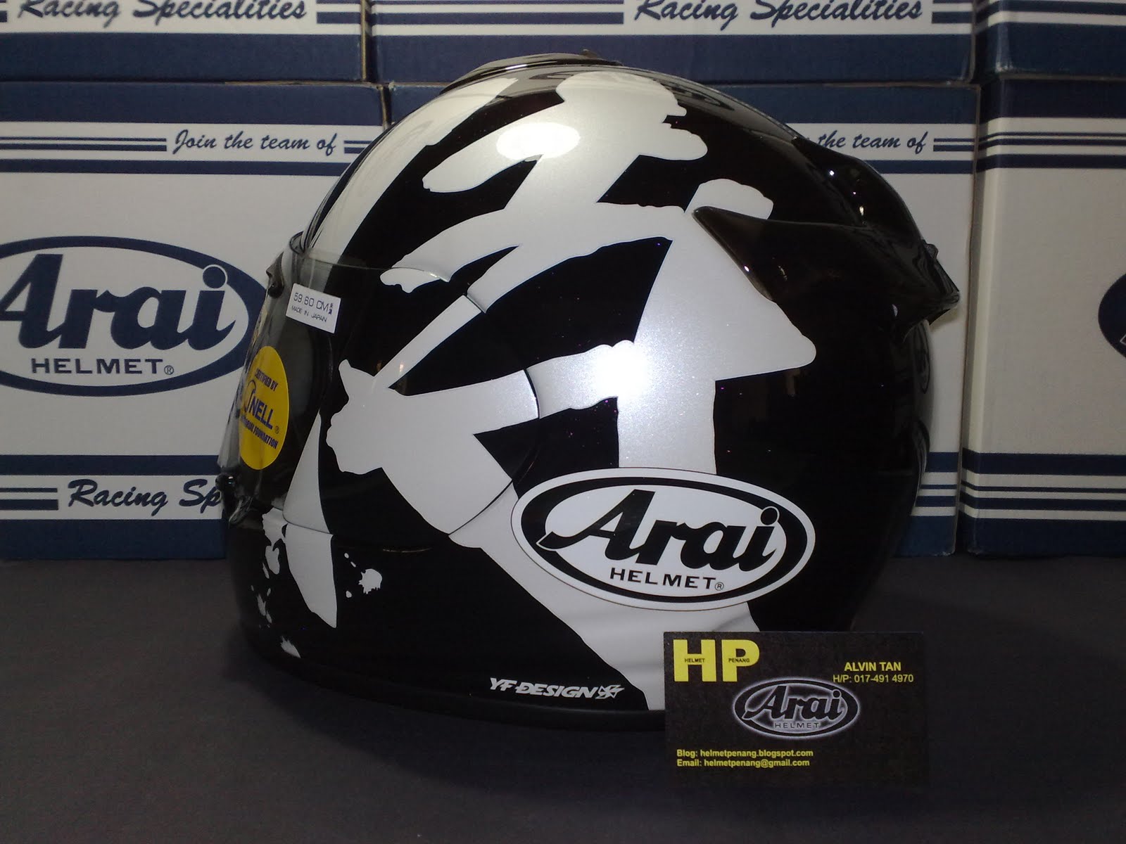 helmetpenang: Arai Vector Samurai
