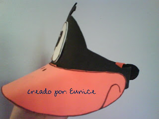 Divinas Creaciones: *** Visera de Pato Lucas