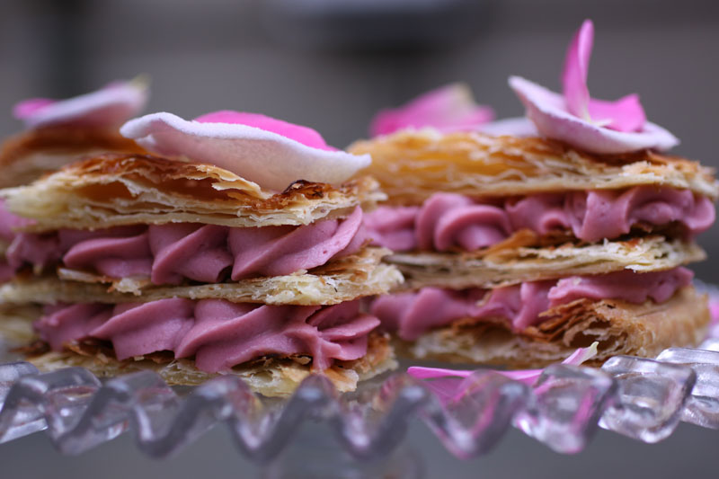Seattle Pastry Girl: Mille-Feuille and the Roses of Summer