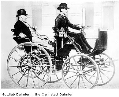 CARS: ADVENT OF INTERNAL COMBUSTION ENGINE: 1886