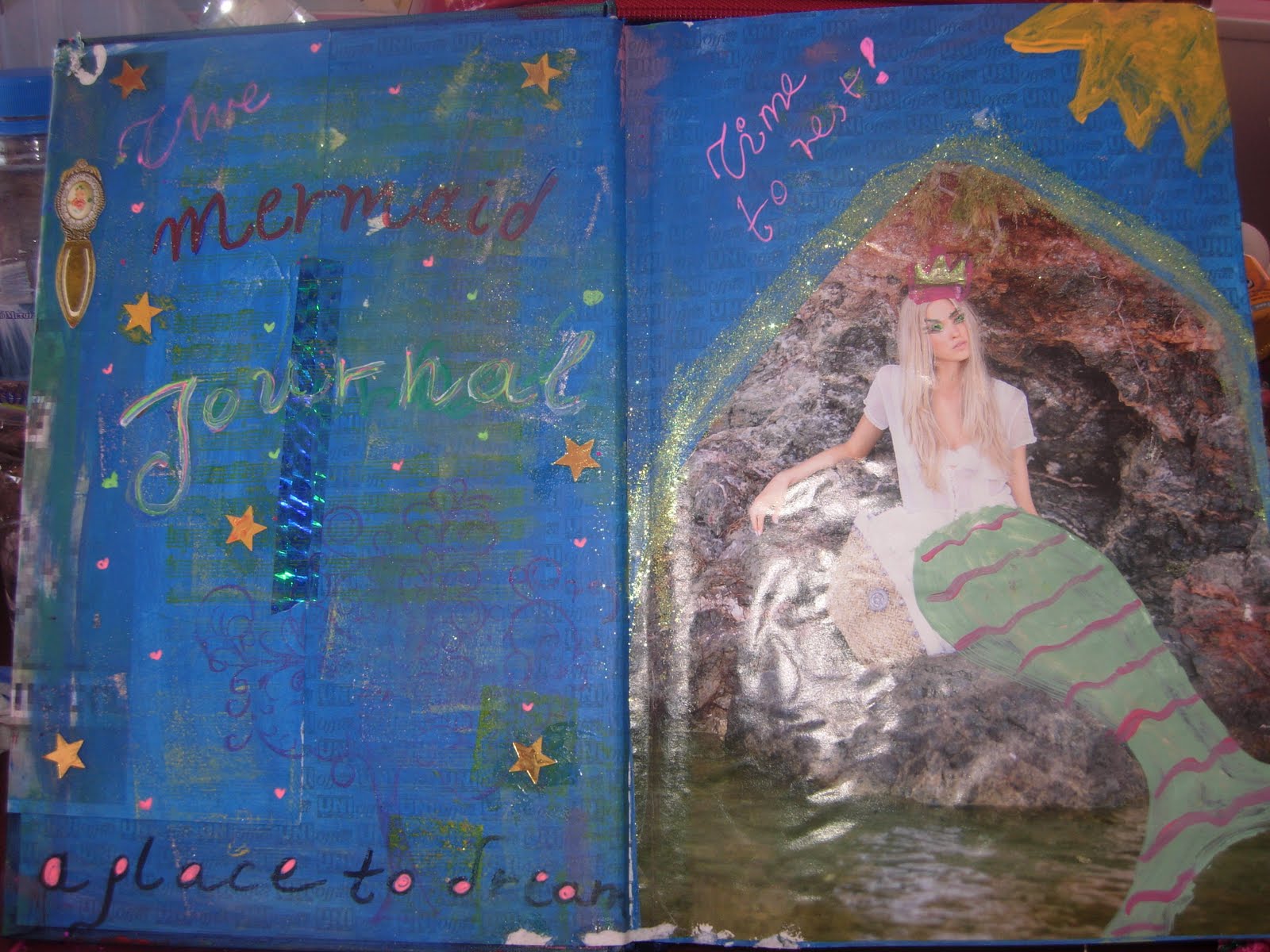 A PINK DREAMER: The Mermaid Journal- To ημερολόγιο της γοργόνας