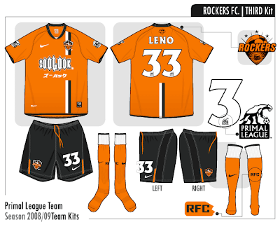 Football teams shirt and kits fan: Rockers FC the Primal League the ...