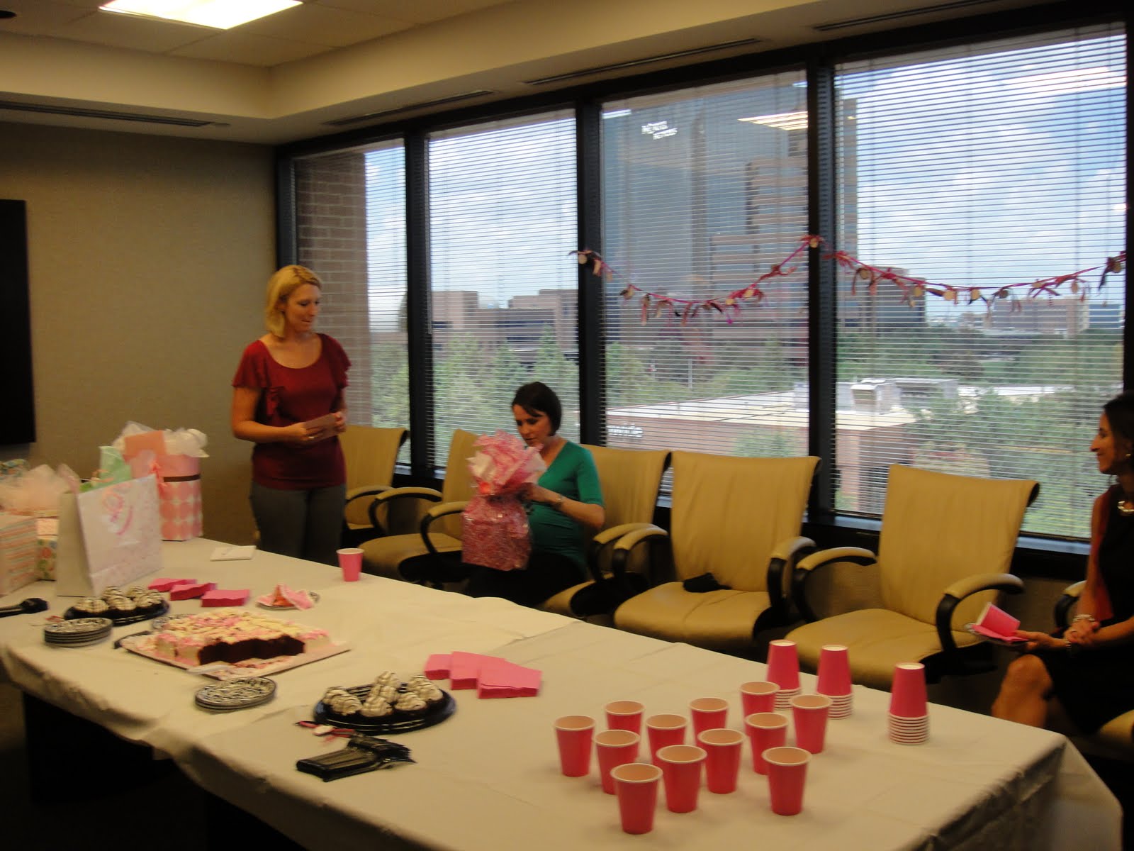 The England Family: Work Baby Shower