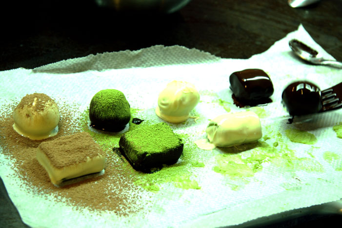 Homemade Matcha Truffles for Valentine's Day