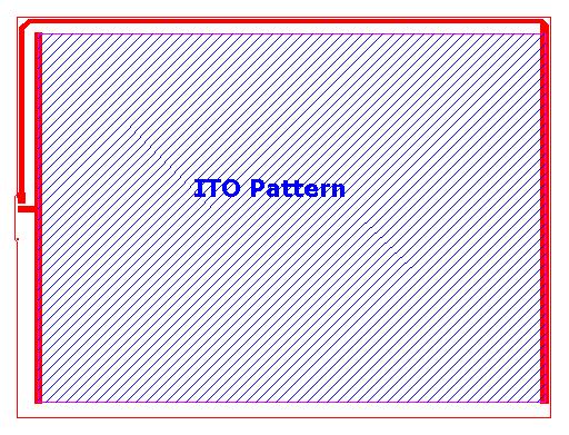 Structure Pattern TOP Sheet ~ Touch Screen