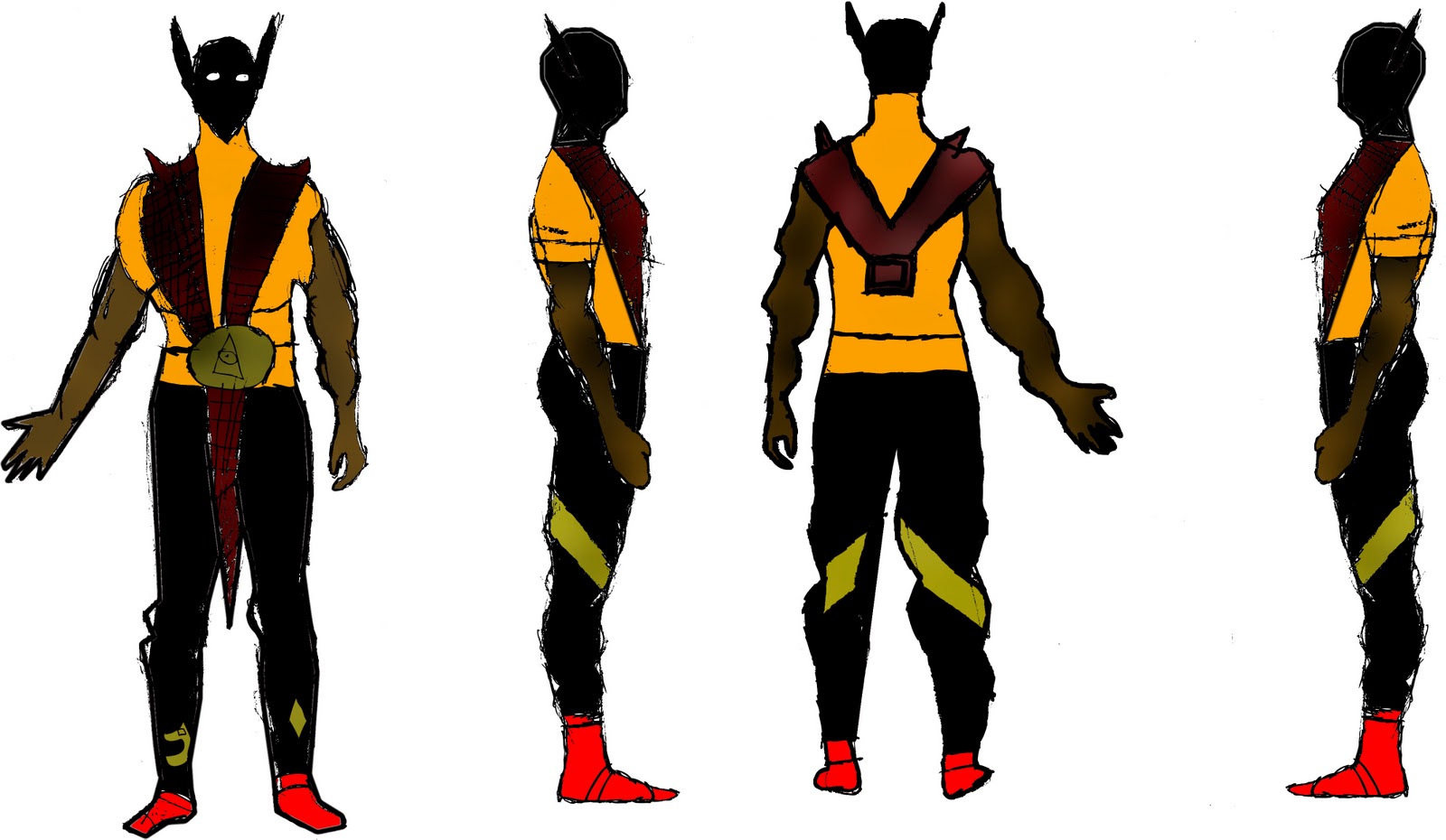 The Daniel Lowe Experience: Aken Video game Character Design