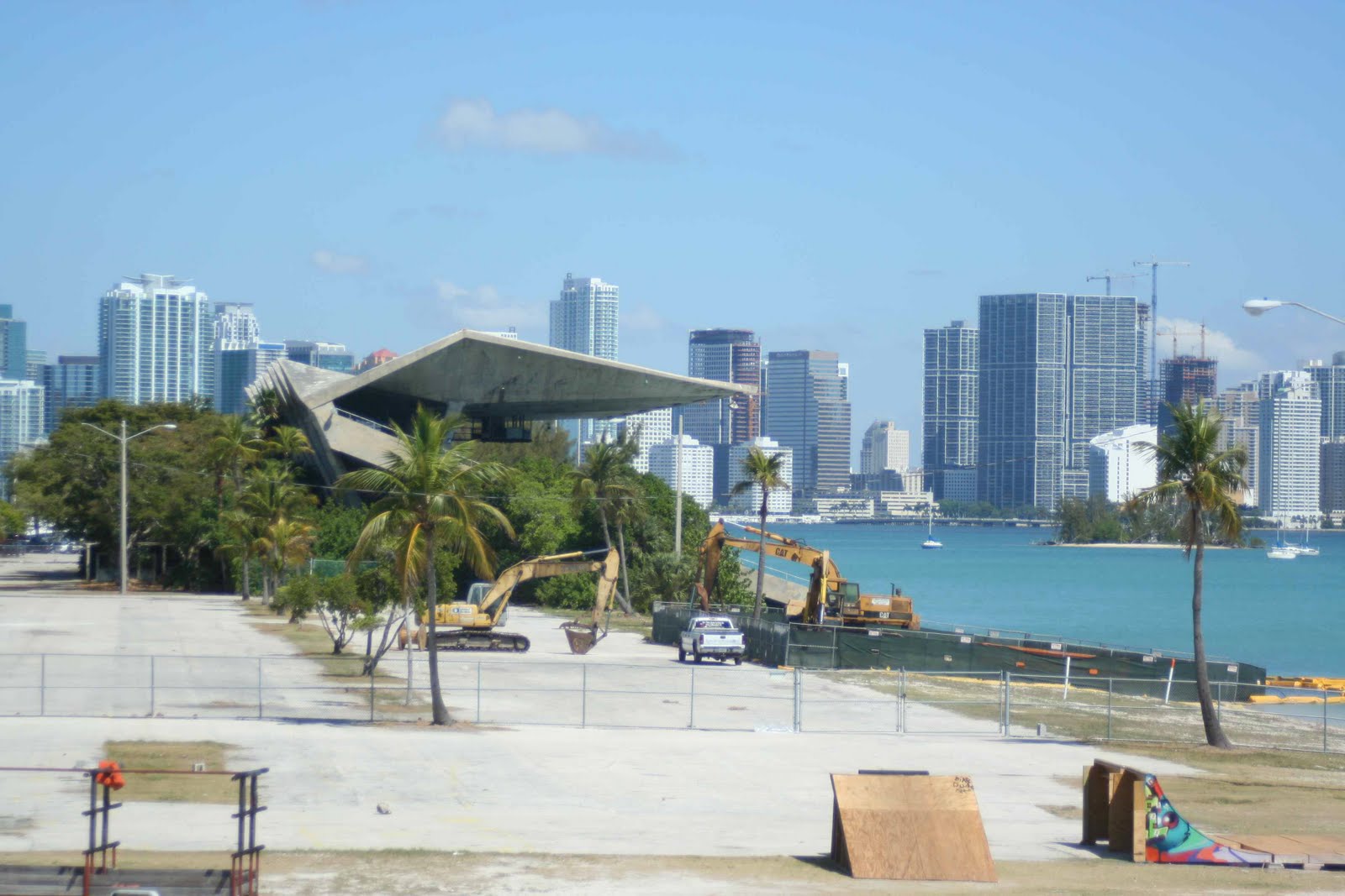 View from Virginia Key: Public Park Should Open First at Marine Stadium ...