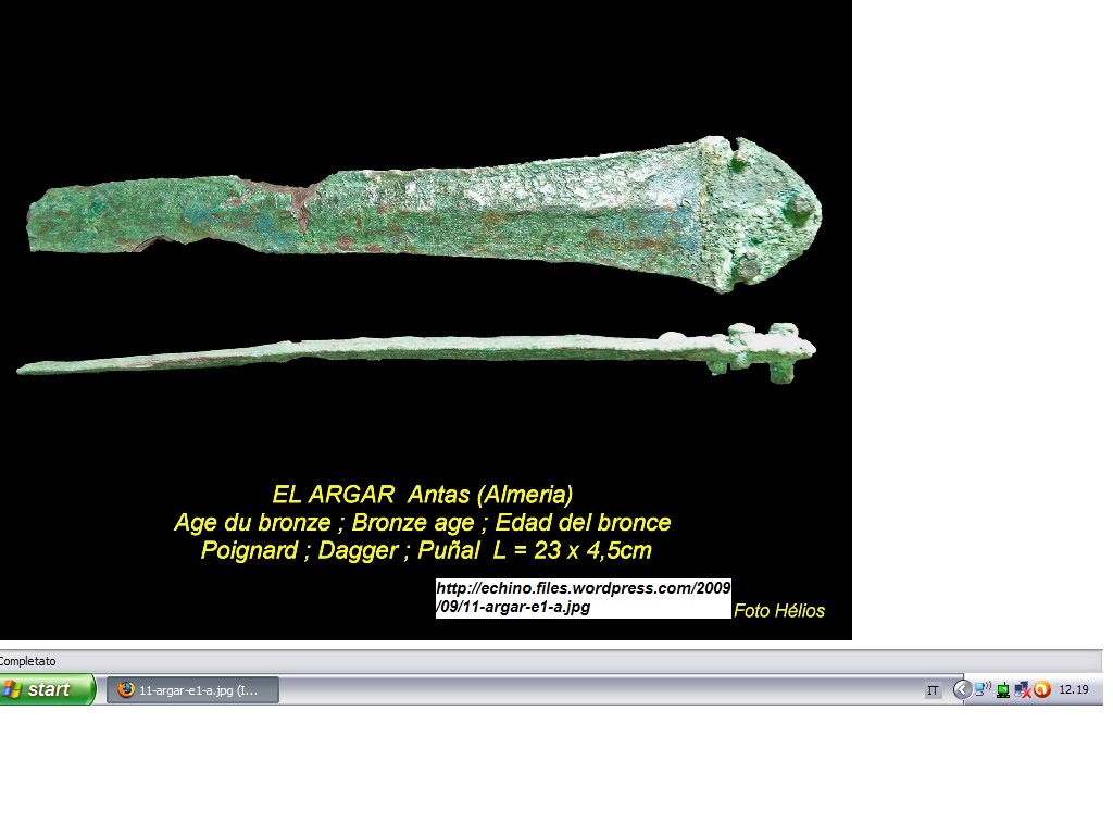 Quotidiano Honebu di Storia e Archeologia: Bronze Age - El Argar 1 ...
