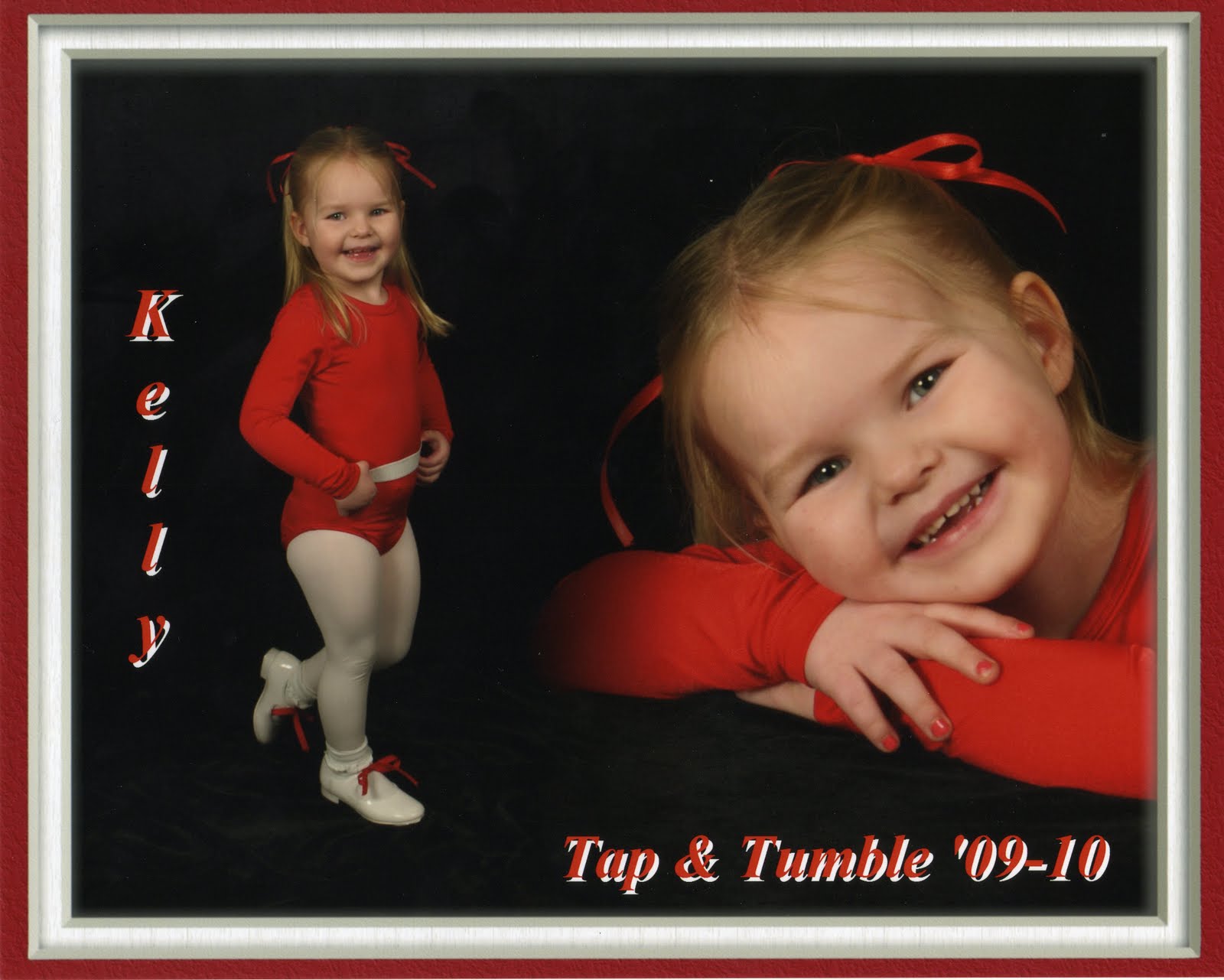 The Snyder Family: Kelly tap & tumble collage