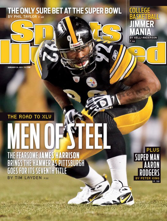 Mondesi's House: James Harrison Covers Sports Illustrated, Again