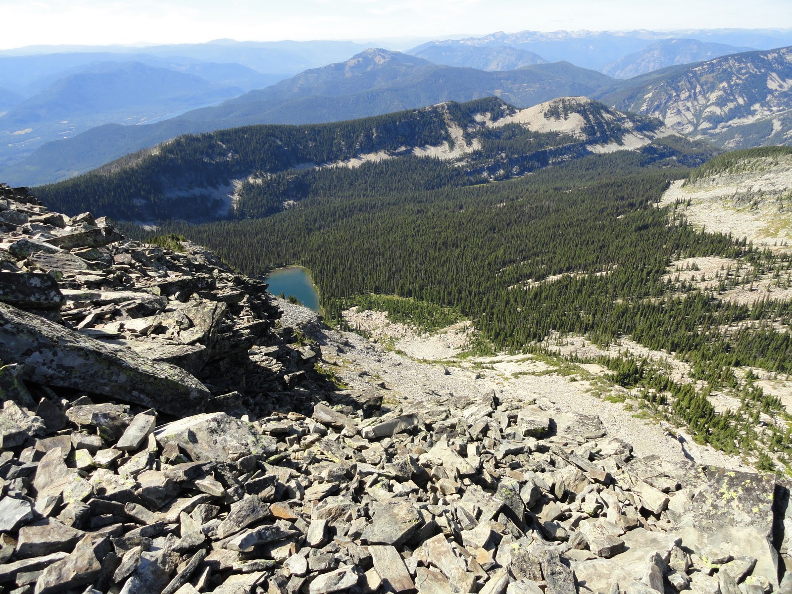 The History of Mount Needle Pie: Last summer hike
