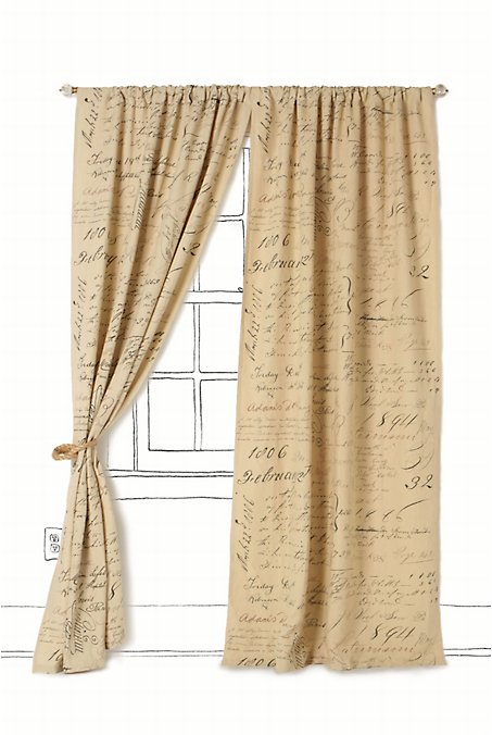 The Window Scene: NEW! Vintage Script Print Panels