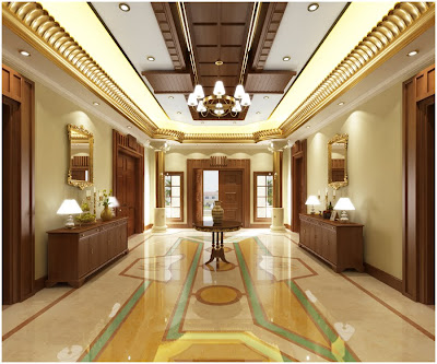 my 3drendering madness!: main entrance hall view-1