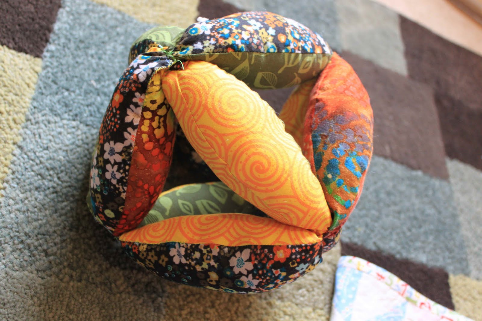 Finally Finished Crafts: Baby Crinkle Grab Ball