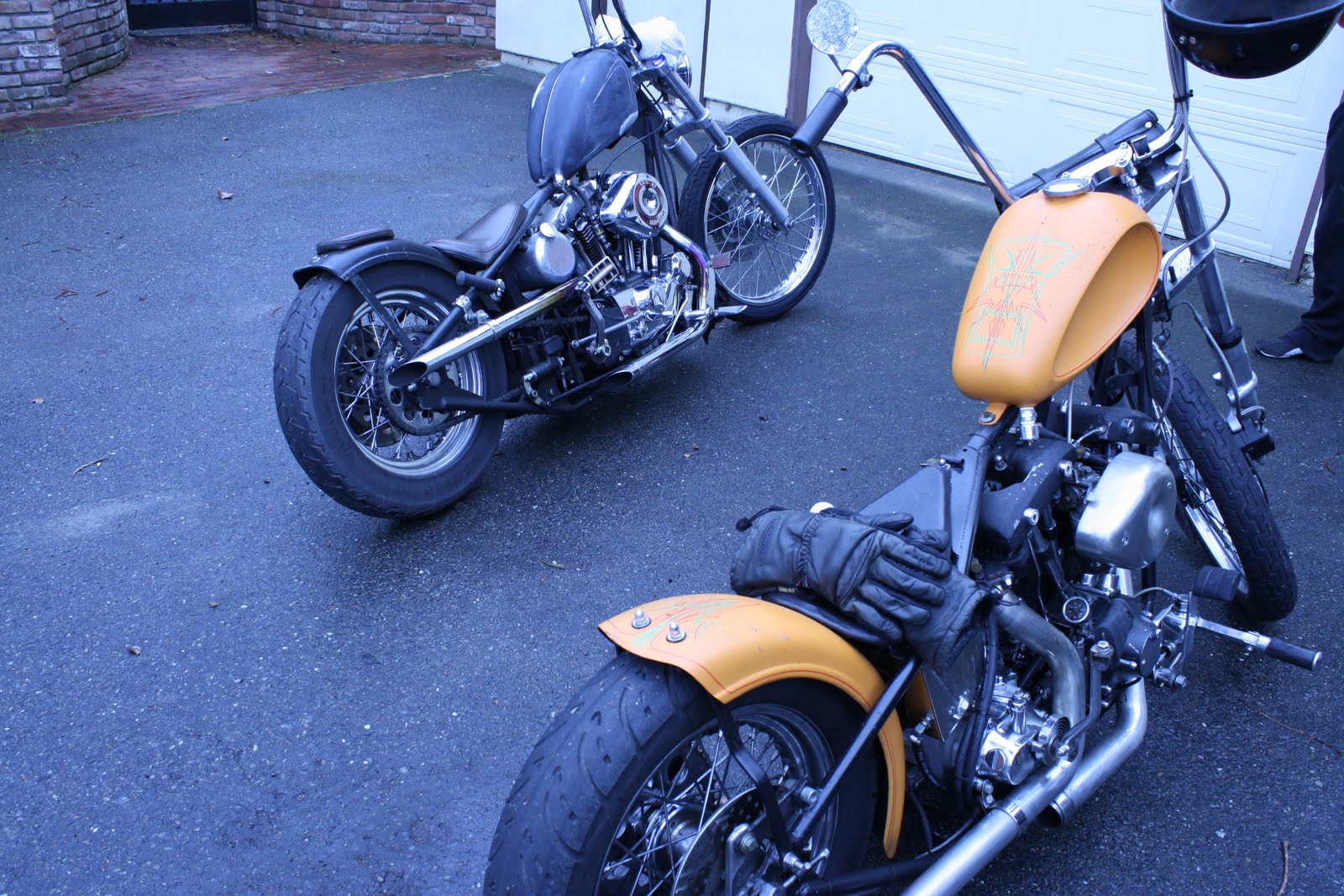 Old-STF Cycle: Ironhead Sportster jockey shift