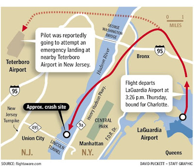 Life Floating By: US Airways Flight 1549 Ditches in New York's Hudson ...