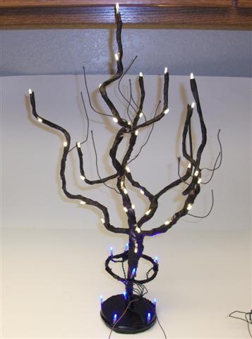 Going's on of Otto's Pastimes: How to make a LED (Christmas?) Light Tree