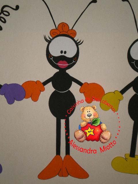 Caixinha de Descobertas...*: Decoração de sala - Turma do Smilinguido