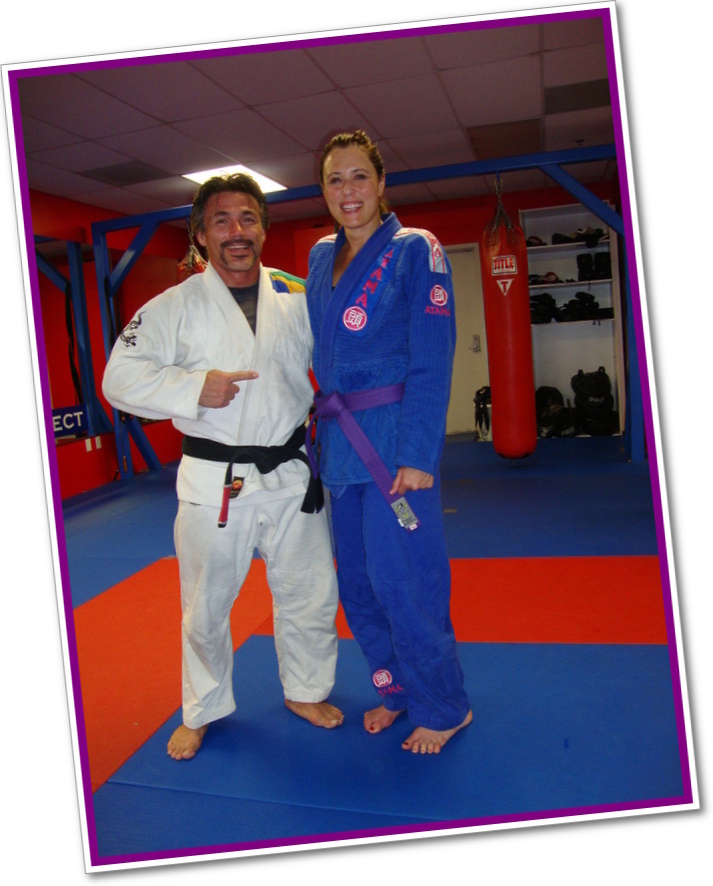 Excel Jiu Jitsu MMA & Fitness: Christie Philips = Purple Belt! Mar 23, 2010