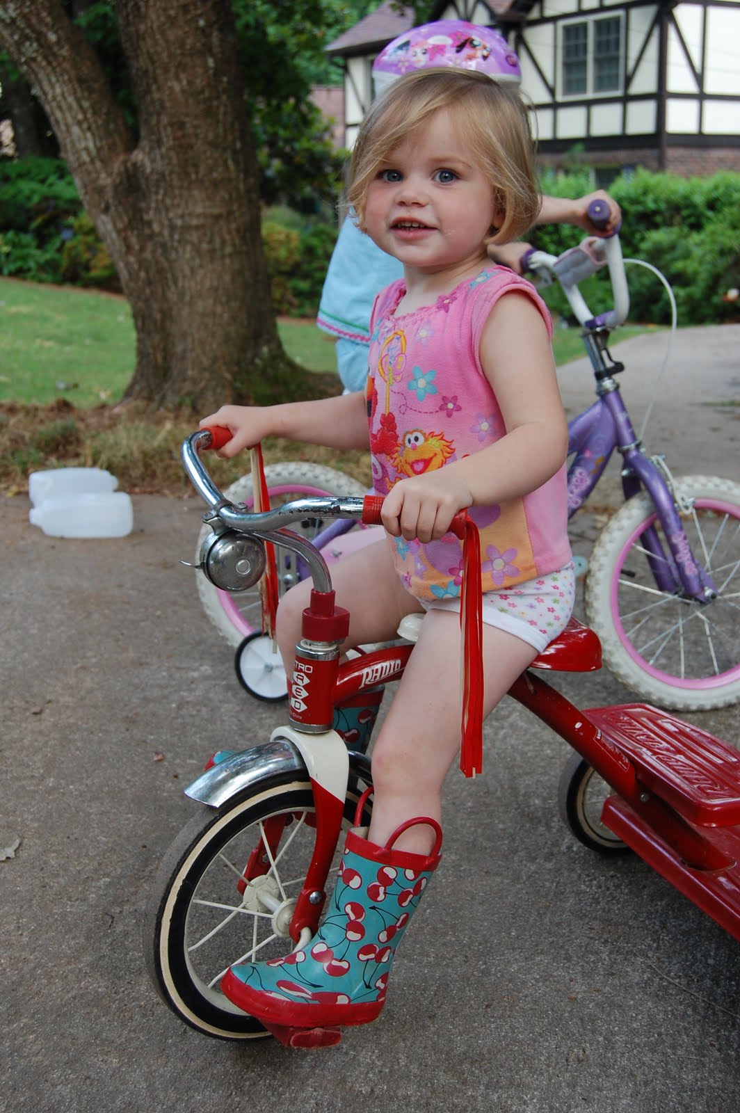 Like Sand thru the Hourglass: Bike love and potty training