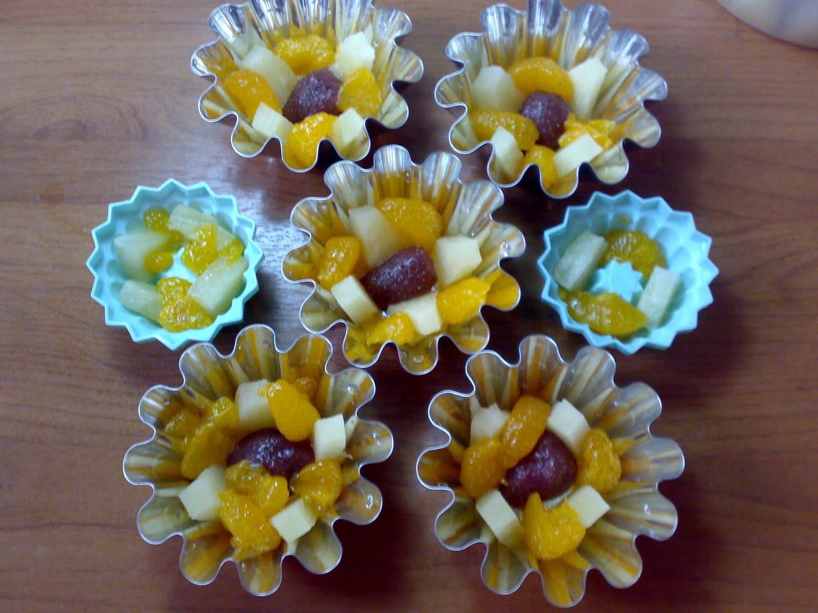 SWEET V@NiLL@: Puding Kastard Fruit Cocktail