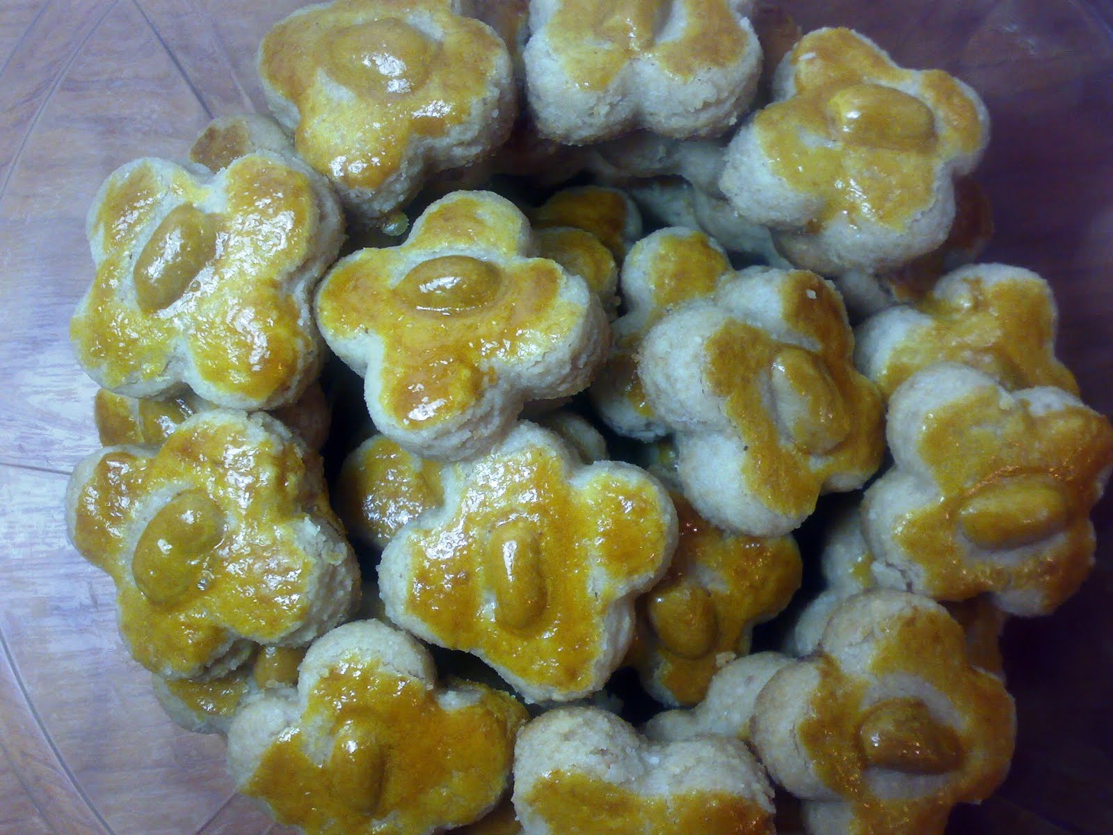SWEET V@NiLL@: Resipi Biskut Mazola/Biskut Kacang yang mudah