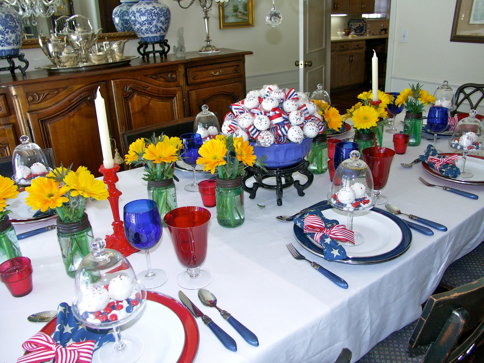 RED, WHITE, AND BLUE LUNCHEON - Entertaining Women
