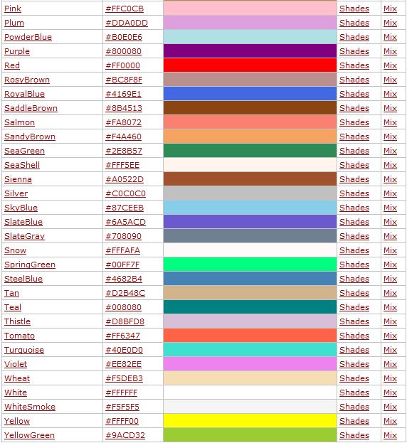 Bảng màu Hexa - Mới 100%