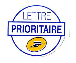 Blog philatélie: Etiquette Lettre Prioritaire