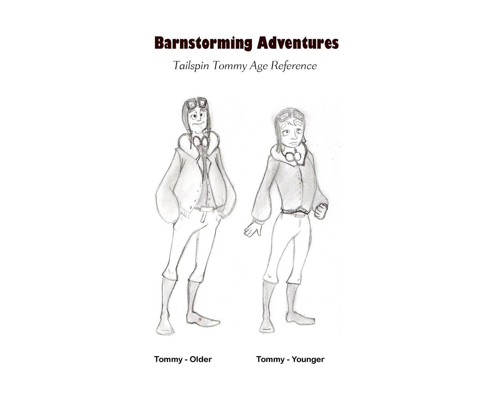 T.R. Dailey: Character Design; Turnarounds; Illustration