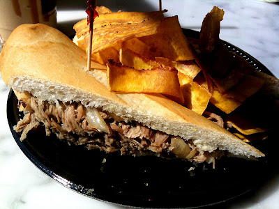 Pan Con Lechon: Pan Con Lechon "Shredded Pork Sandwich" Cuban Sytle