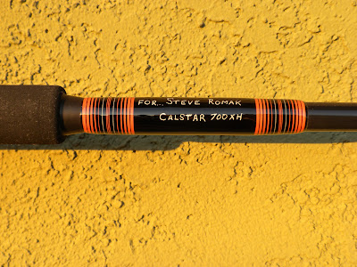 JB FISHING: Custom Calstar Rods