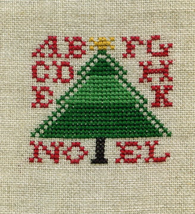 Freebies Gallery stitched by Anita: Prairie Schooler Freebie "ABC Noel