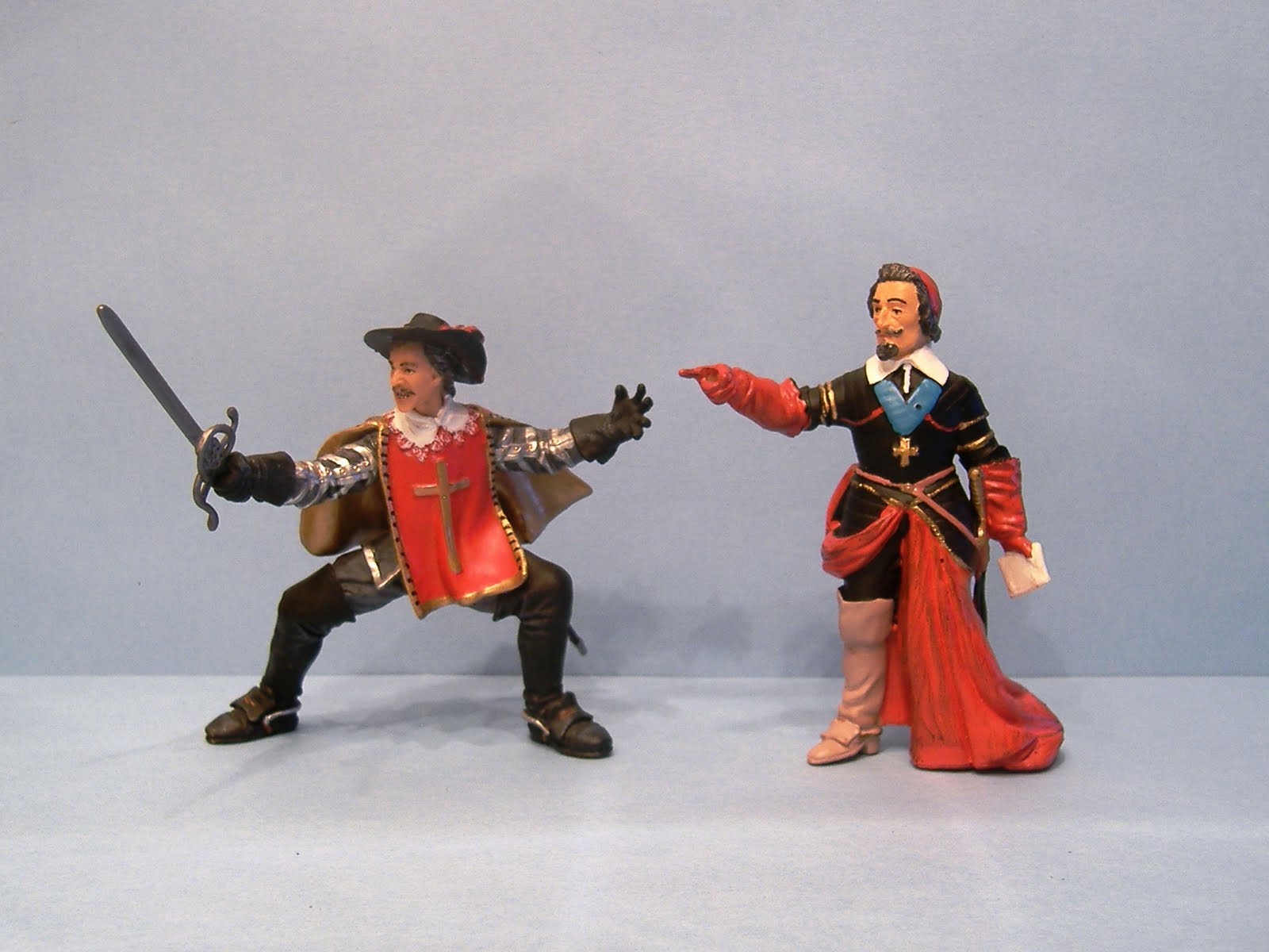 Soldados de Plástico: PAPO: LOS TRES MOSQUETEROS