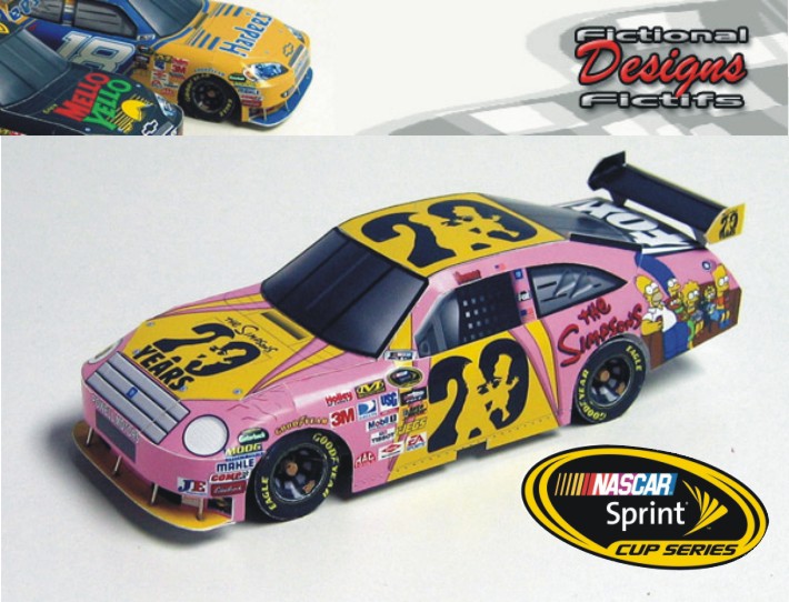 Stampa: Nascar Fictional - the simspsons 20 years 2009