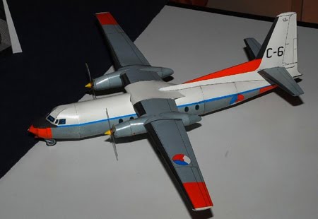 FOKKER 27 | Craft Paper Craft