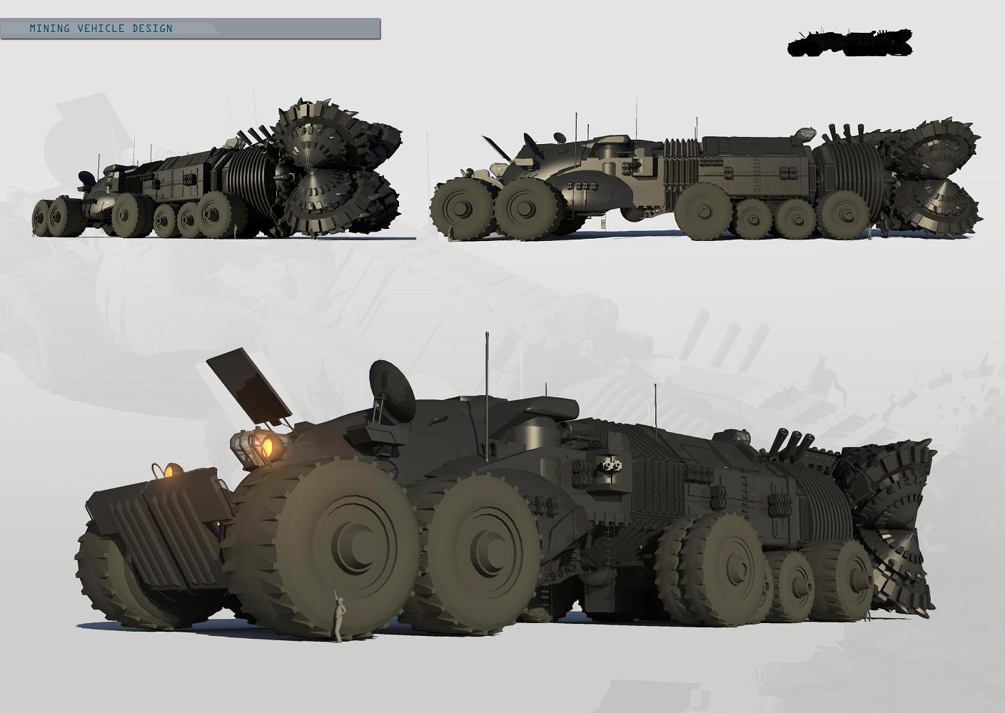 Sunil Pant Design : Mining Vehicle Design