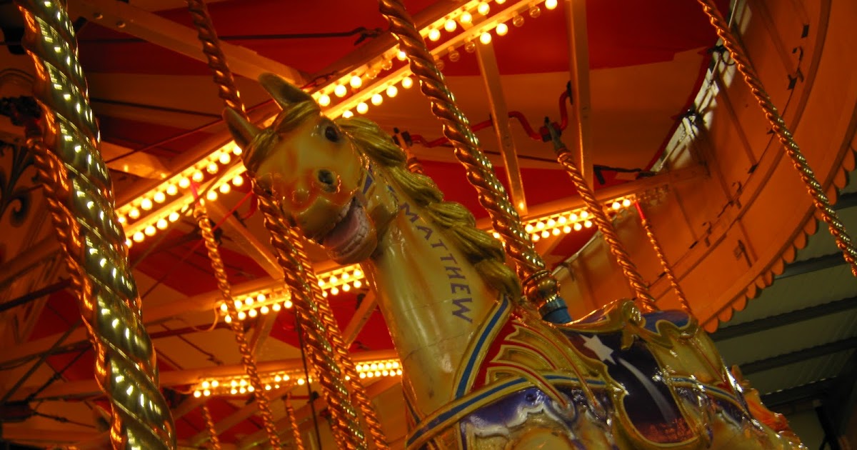 The 1920s Golden Gallopers Carousel
