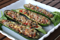 Grilled Stuffed Zucchini - Our Best Bites