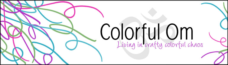 Colorful Om: Custom storage for 6x6 paper!