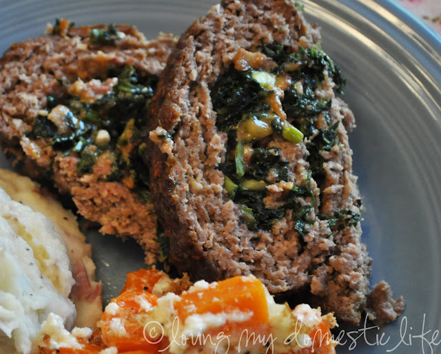Loving My Domestic Life: Stuffed Beef Loaf
