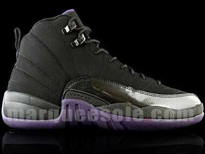 SoleSurvivor Detroit: Air Jordan Retro 12 GS Blk/Purp/Turquoise